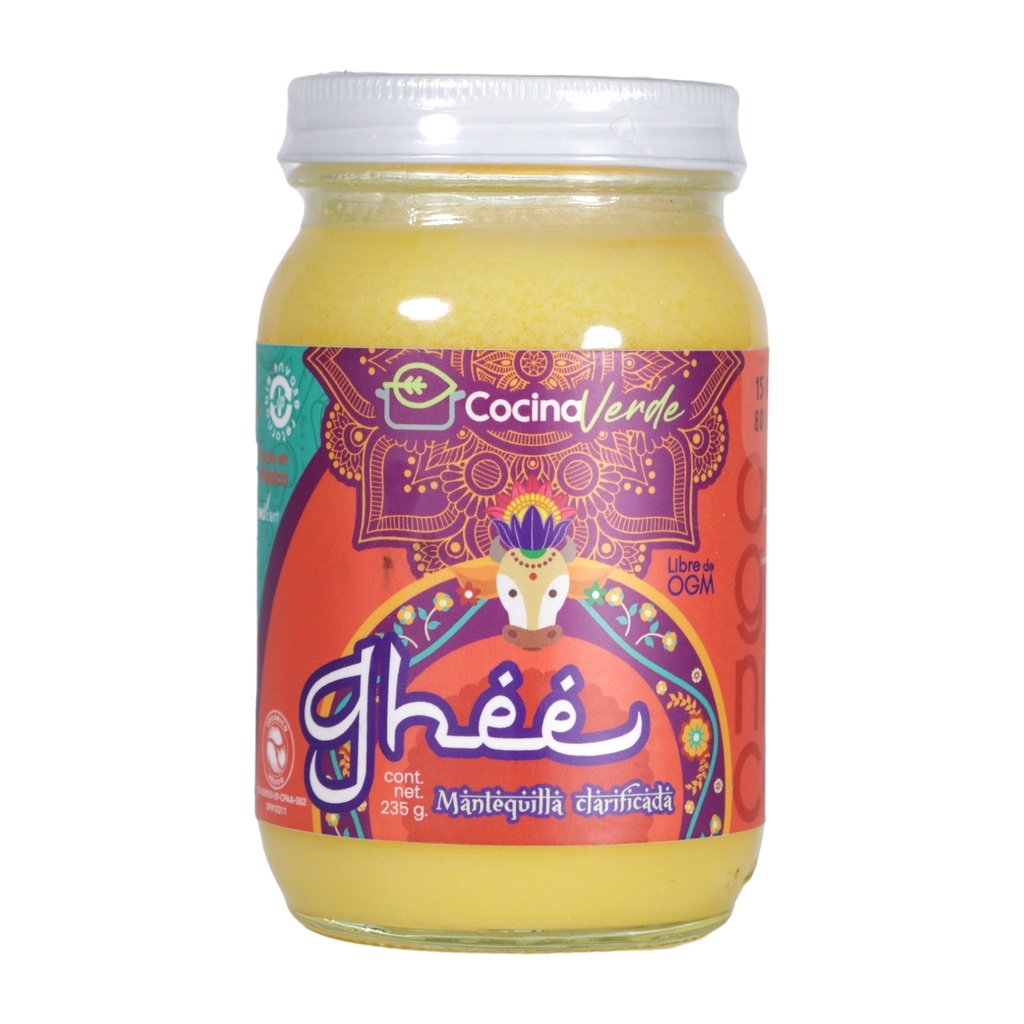 Ghee 235 g orgánico (La Cocina Verde) | The Green Corner